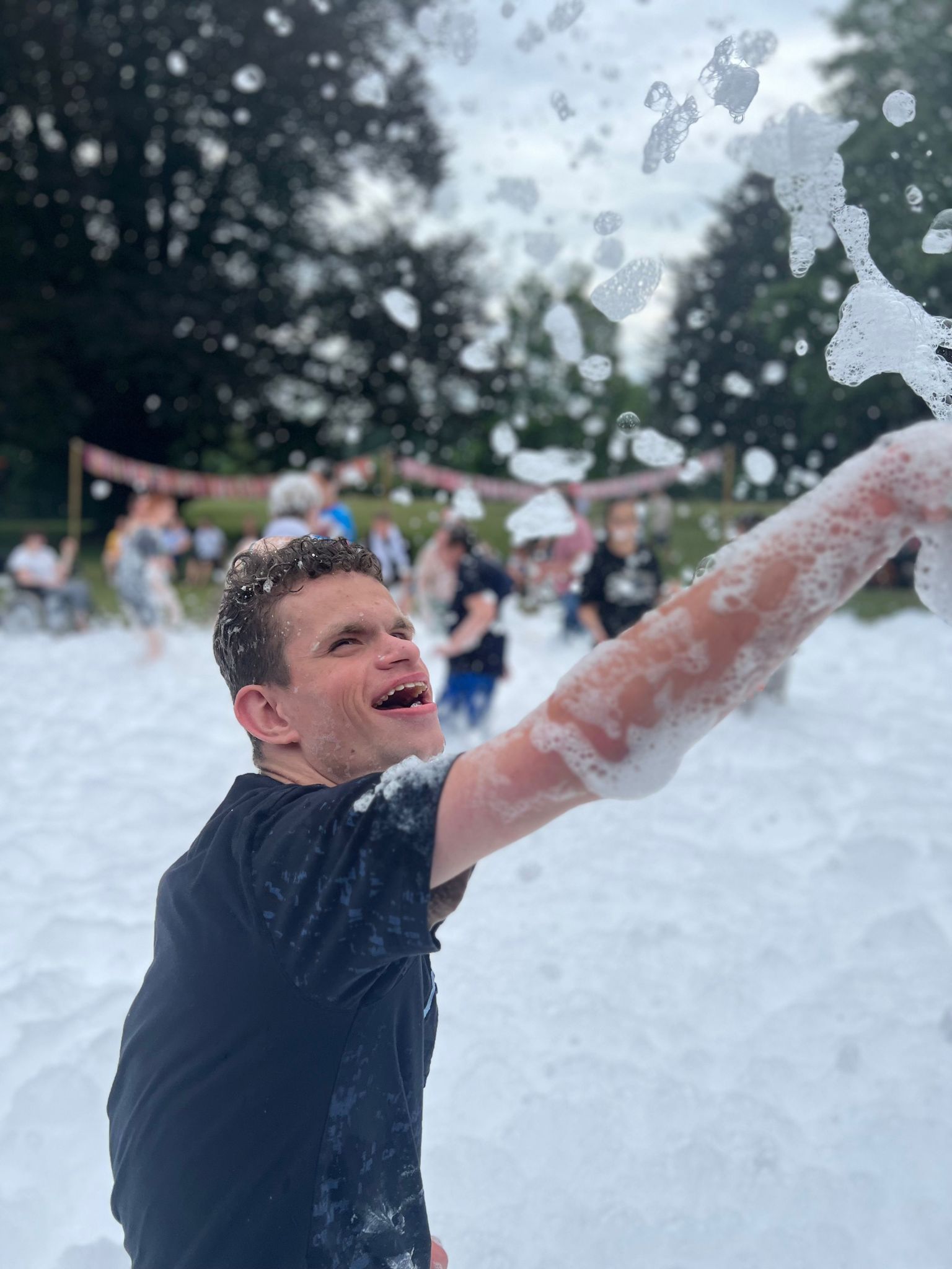 Schuimparty Bouwhuis - De Twentse Zorgcentra