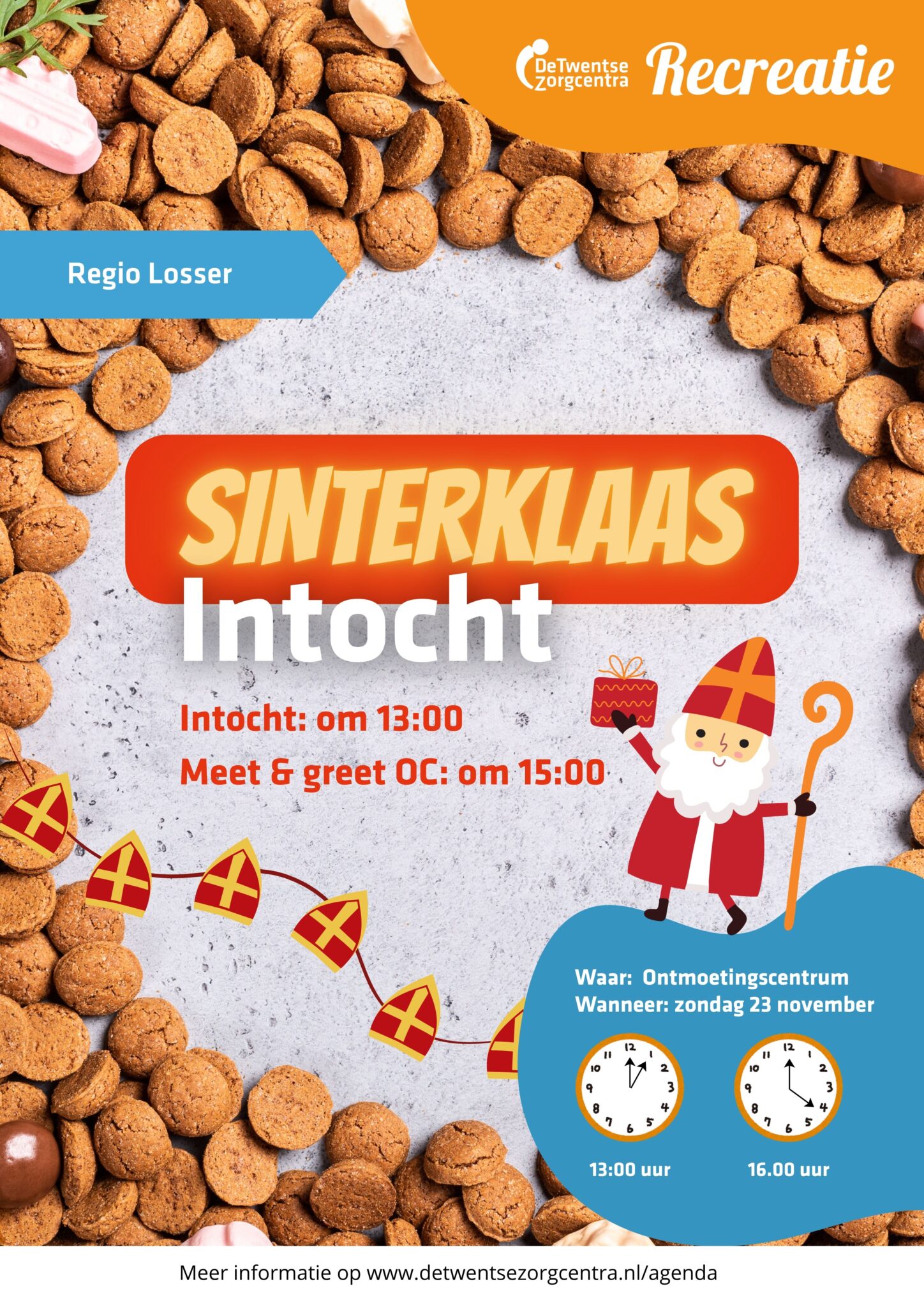 Intocht Sinterklaas LosserHof - De Twentse Zorgcentra