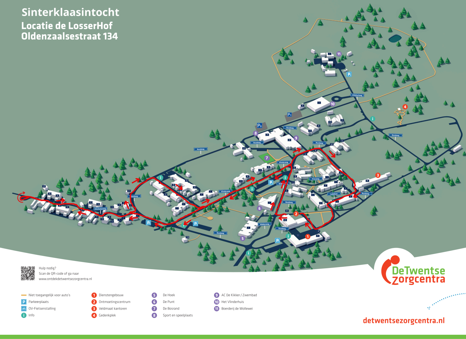 Intocht Sinterklaas LosserHof - De Twentse Zorgcentra